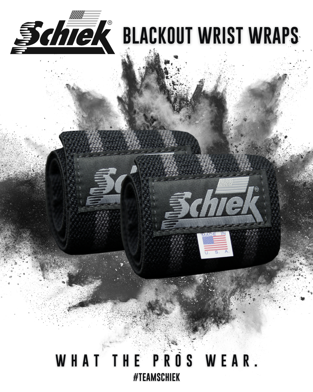 Schiek Black Line Wrist Wraps: Elevate Your Workouts with Unwavering ...