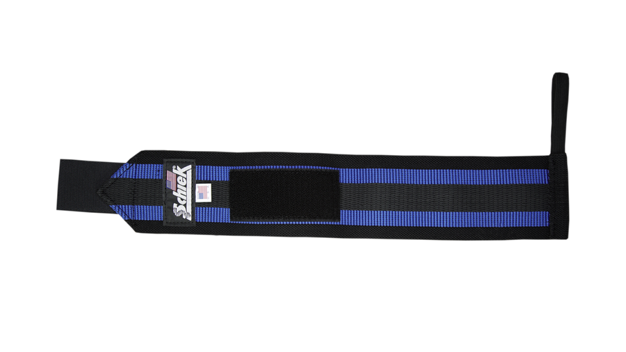 Schiek Blue Line Weightlifting Wrist Wraps | USPA Approved Gear ...
