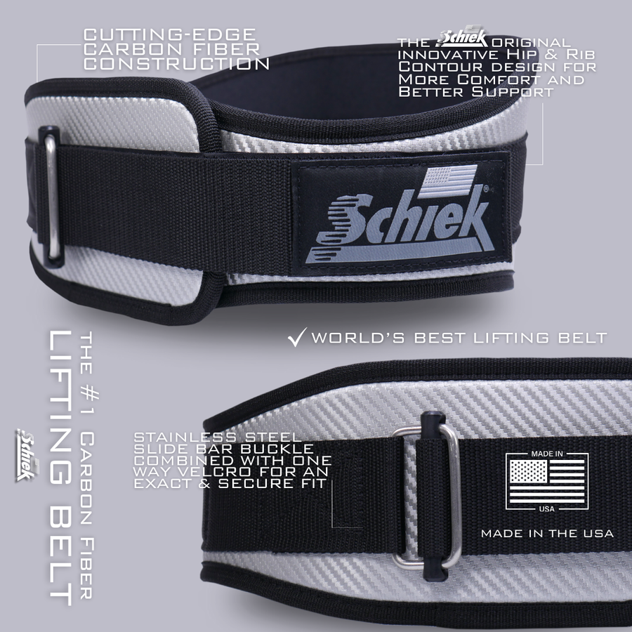 Schiek Carbon Fiber Lifting Belt - Top Choice for Quality – Schiek Sports